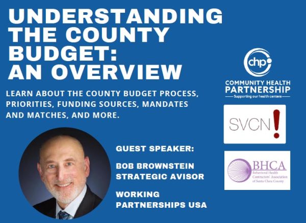 Understanding the County Budget - Community Health Partnership