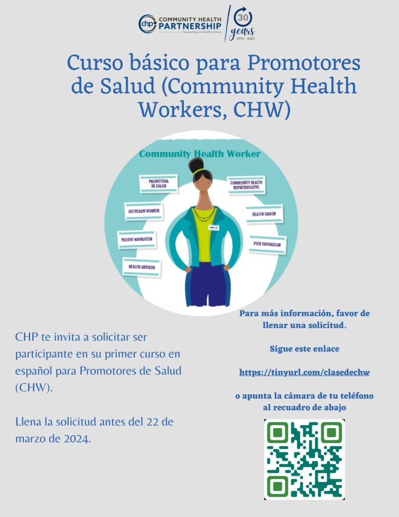 Curso básico para Promotores de Salud - Community Health Partnership